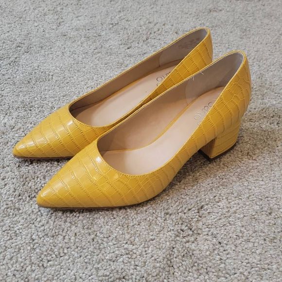 Franco Sarto | Shoes | Franco Sarto Womens Callan Blockheel Pumps Size ...